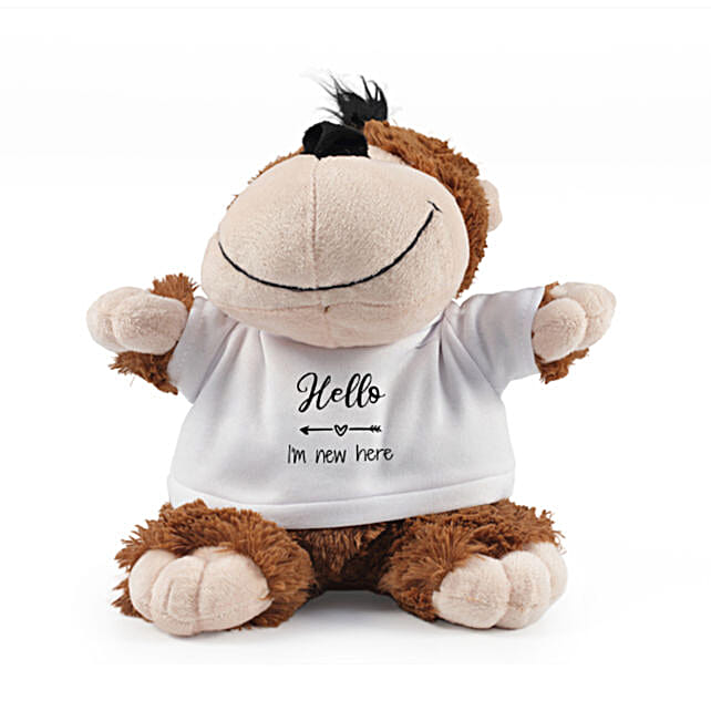 Personalised Stuffed Monkey uk | Gift Personalised Stuffed Monkey- FNP
