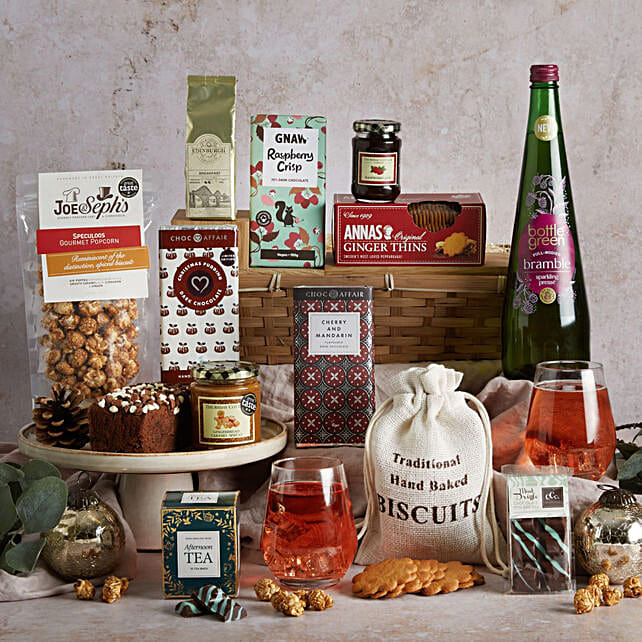 Special Sparkling Juice And Treats Hamper uk | Gift Special Sparkling ...