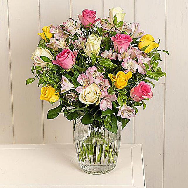 Refreshing Blooms Mixed Flowers Bunch uk | Gift Refreshing Blooms Mixed ...