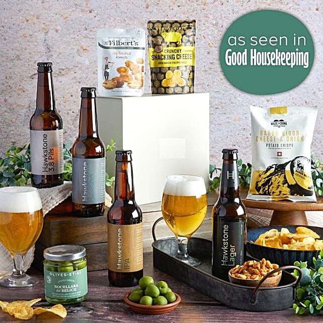 The Hawkstone Luxury Beer Hamper uk | Gift The Hawkstone Luxury Beer ...
