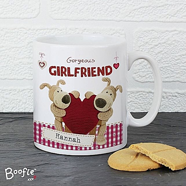 Personalised Boofle Shared Heart Mug uk | Gift Personalised Boofle ...