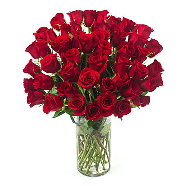 50 Long Stem Red Roses usa | Gift 50 Long Stem Red Roses- FNP