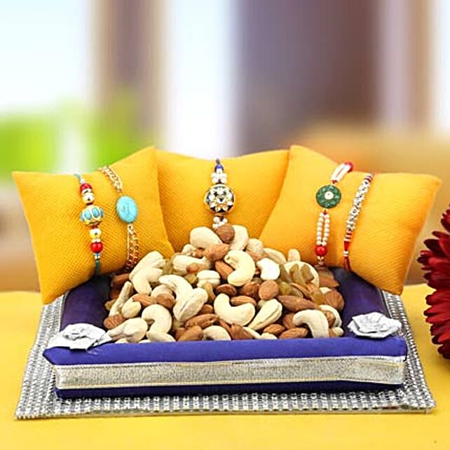 Extravagant Rakhi Hamper usa | Gift Extravagant Rakhi Hamper- FNP