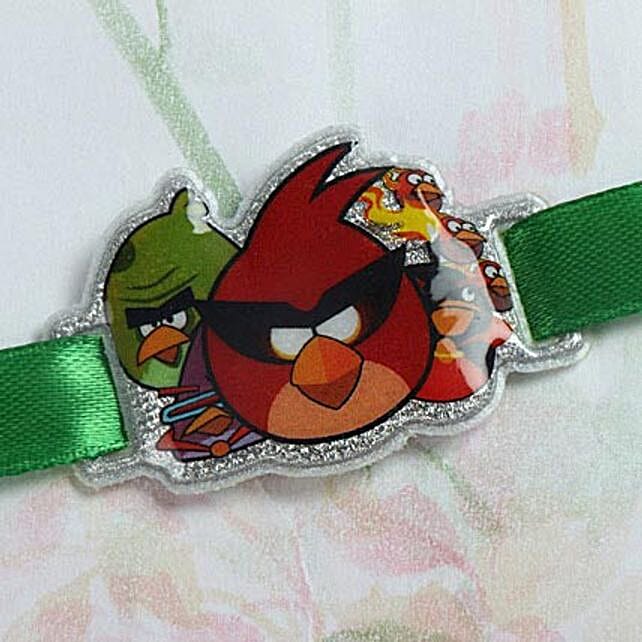 Angry Birds Gang Rakhi usa | Gift Angry Birds Gang Rakhi- FNP