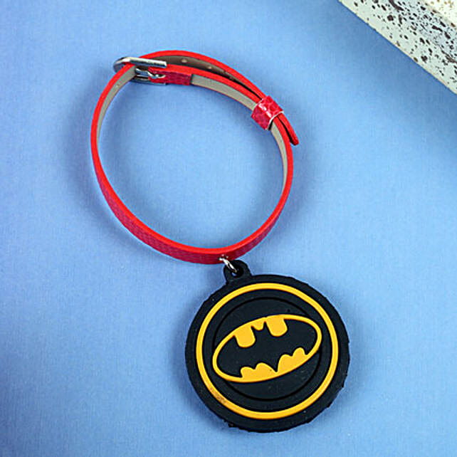 Batman Logo Rakhi usa | Gift Batman Logo Rakhi- FNP