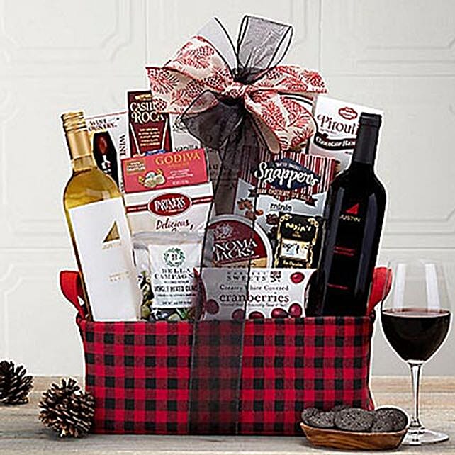 Justin Vineyards Collection Gift Basket usa | Gift Justin Vineyards ...