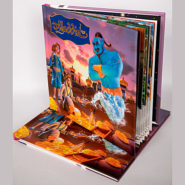 Personalised Aladdin eBook usa | Gift Personalised Aladdin eBook- FNP