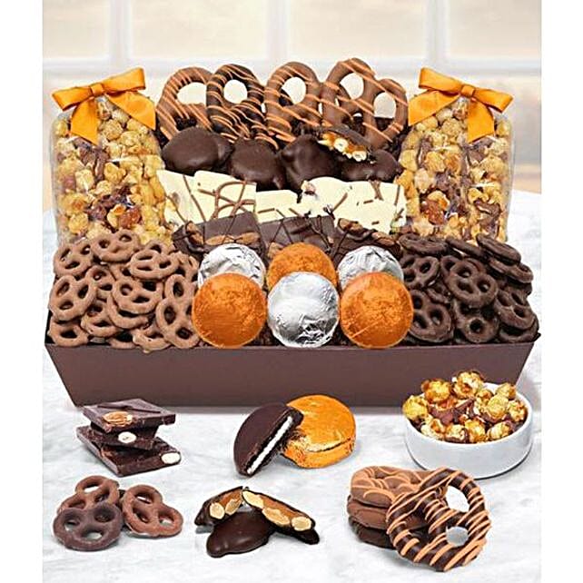 Fall Chocolate Covered Goodies Tray usa | Gift Fall Chocolate Covered ...
