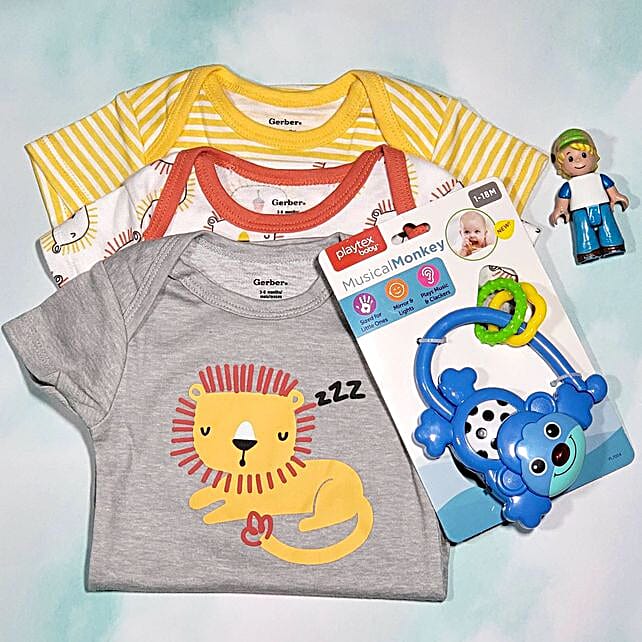 Gerber Baby Boy Gift Set usa | Gift Gerber Baby Boy Gift Set- FNP