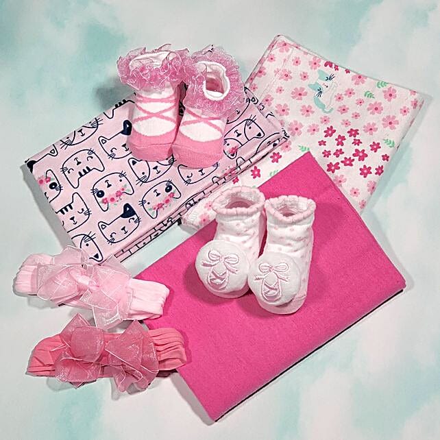 Baby Pink Gift Set usa | Gift Baby Pink Gift Set- FNP