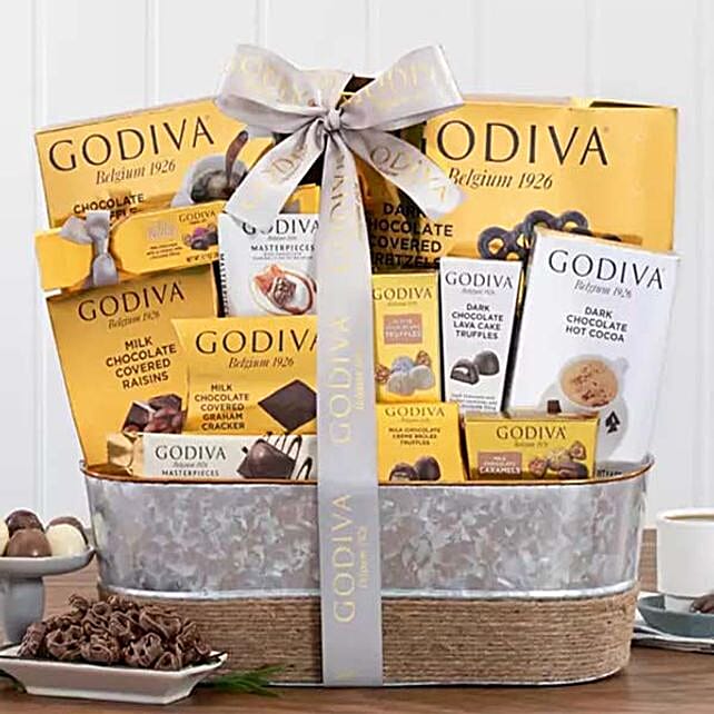 Godiva Dark Chocolate Gift Baskets The Luxe Gift Basket