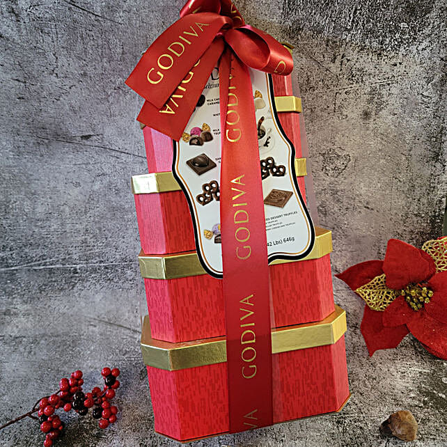 Godiva Chocolate Collection Tower usa | Gift Godiva Chocolate ...