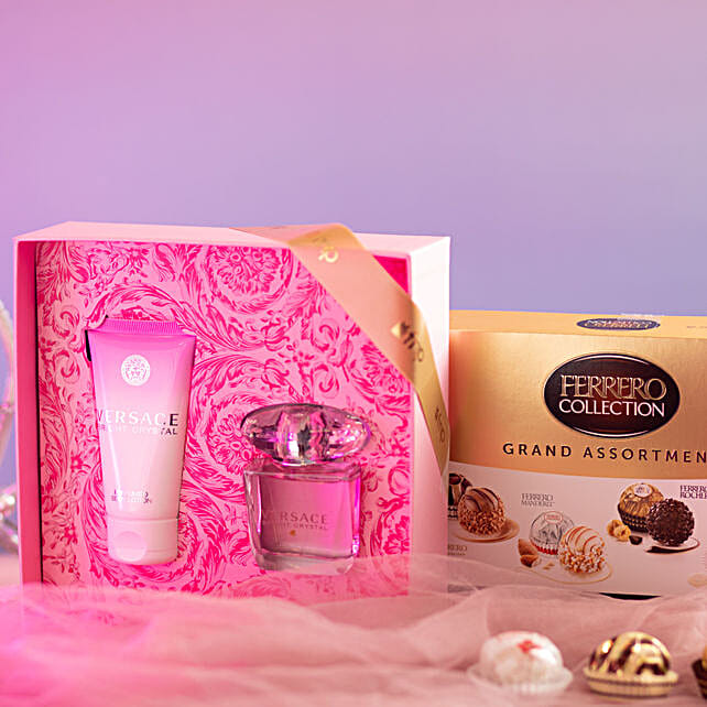 Versace Elegance & Chocolate Delight usa | Gift Versace Elegance ...