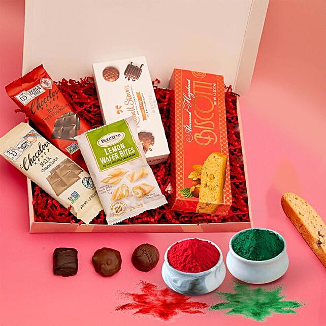 Luscious & Colourful Holi Gift Hamper usa | Gift Luscious & Colourful ...